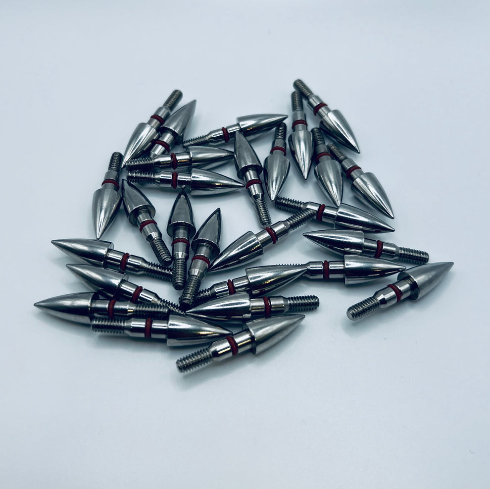 Precision Stainless Steel Field Points (Screw In - Bullet Style ...